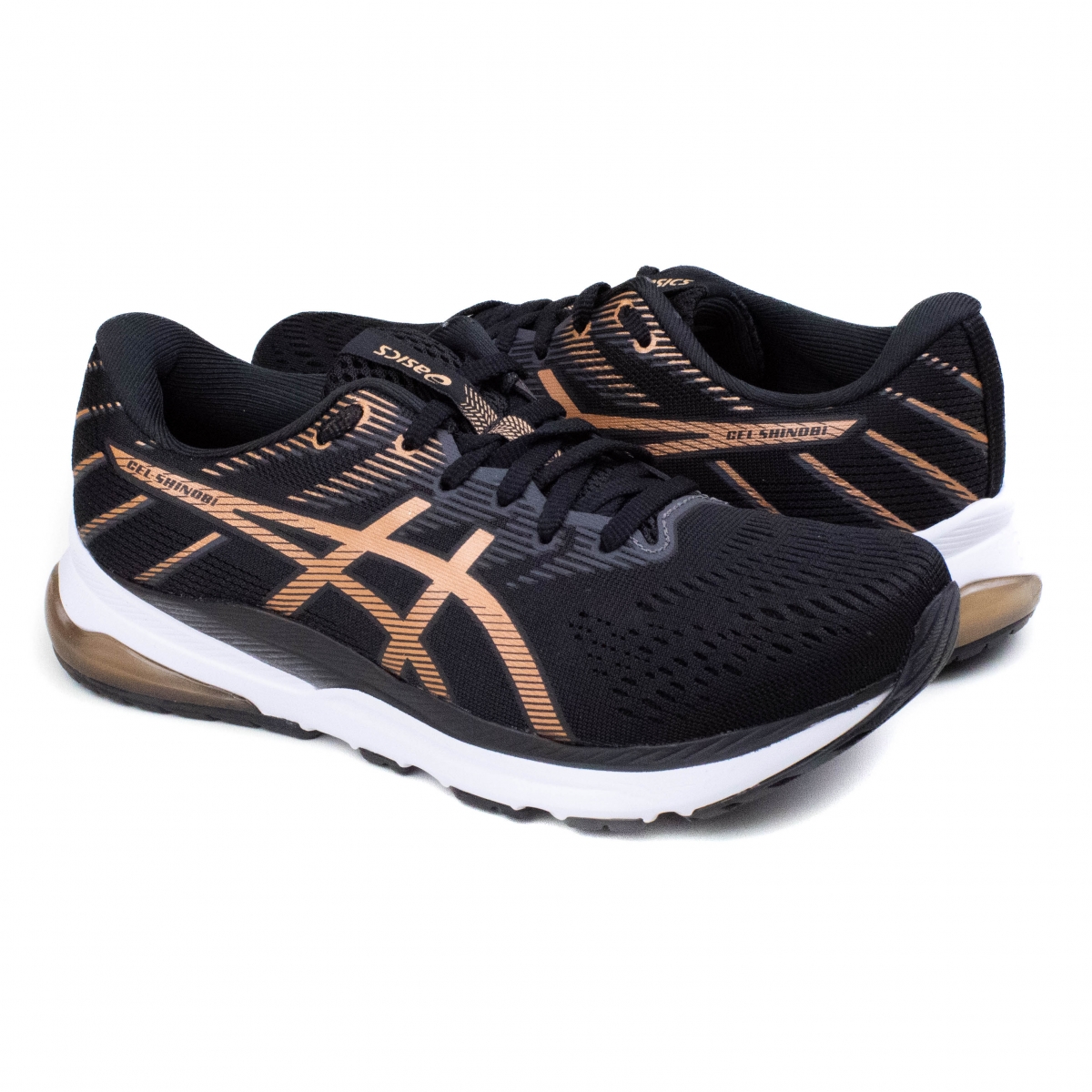 Tênis Feminino Asics Shinobi - PRETO/ROSE - 1012B471.001