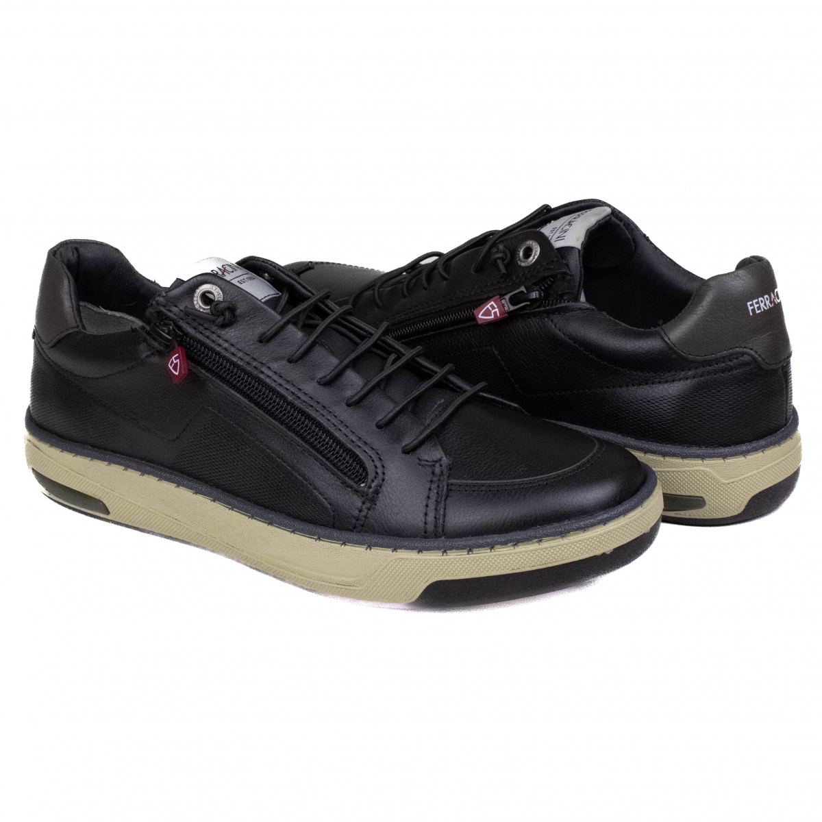 Sapatênis Masculino Ferracini Angra - PRETO - 7655