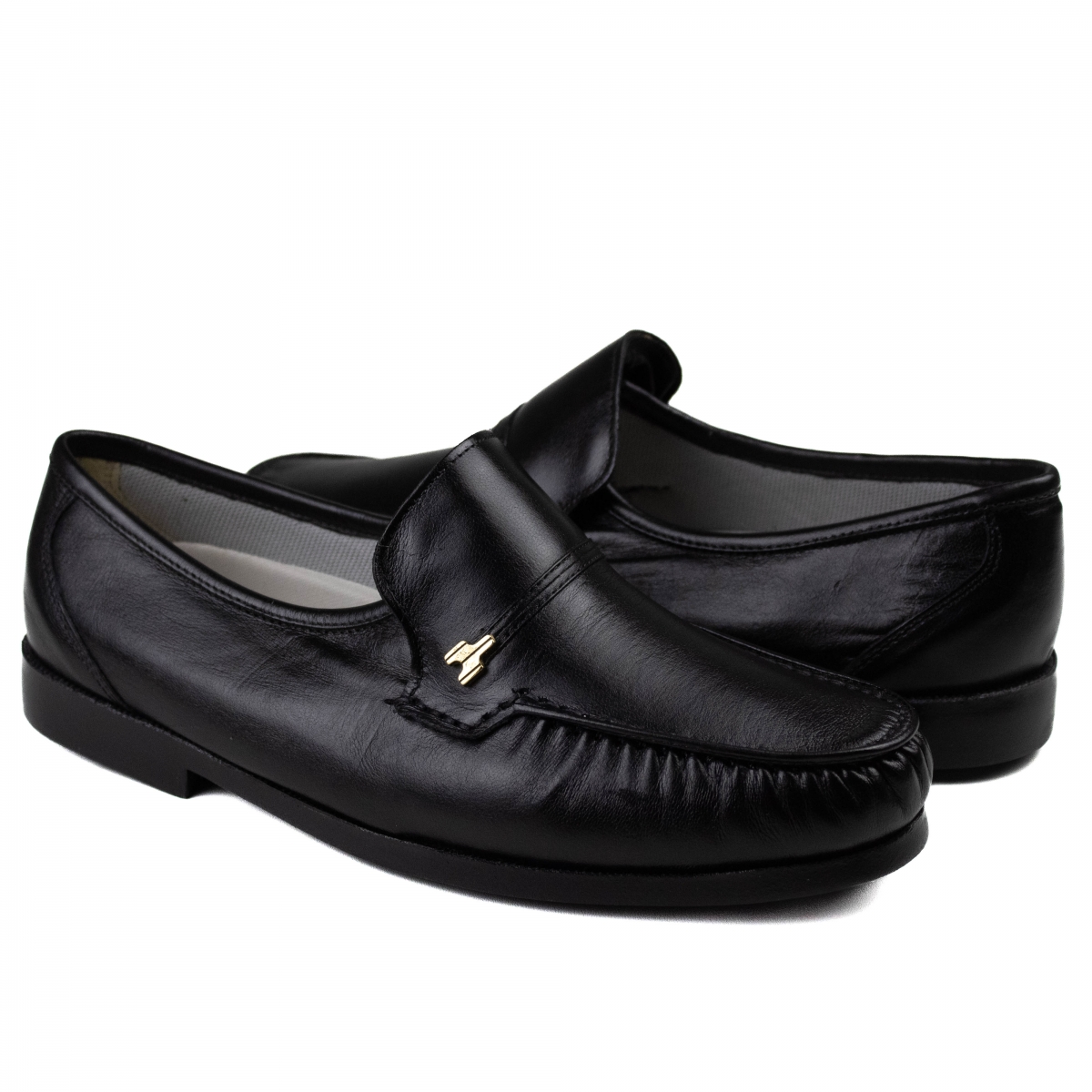 Sapato Masculino Pé de Prata Mocassim - Preto - 1035